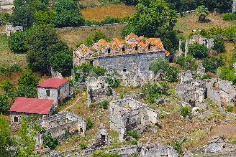 Kayakoy Ghost Town | History of Kayakoy village in Fethiye Turkey